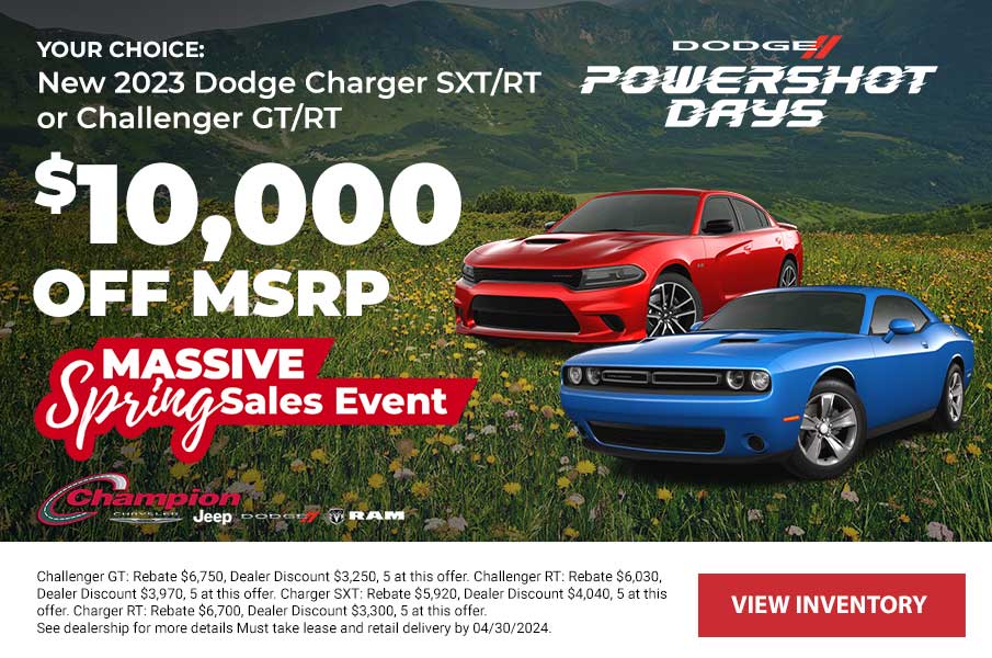 Shop New CDJR Vehicles in Downey, CA | Champion CDJR